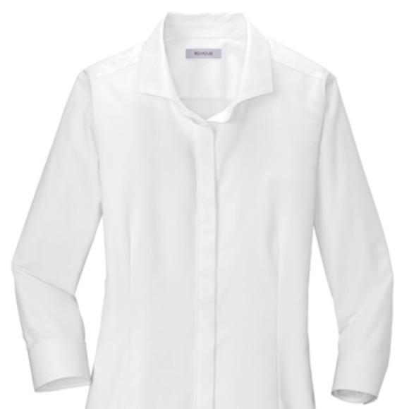 Red House | Tops | Red House Ladies 34 Sleeve Nailhead Noniron Dress ...